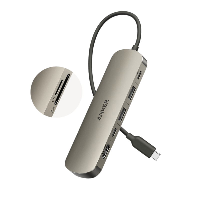 Anker Nano USB-C Hub 7-in-1: 4K HDMI, USB-C PD | Anker Philippines