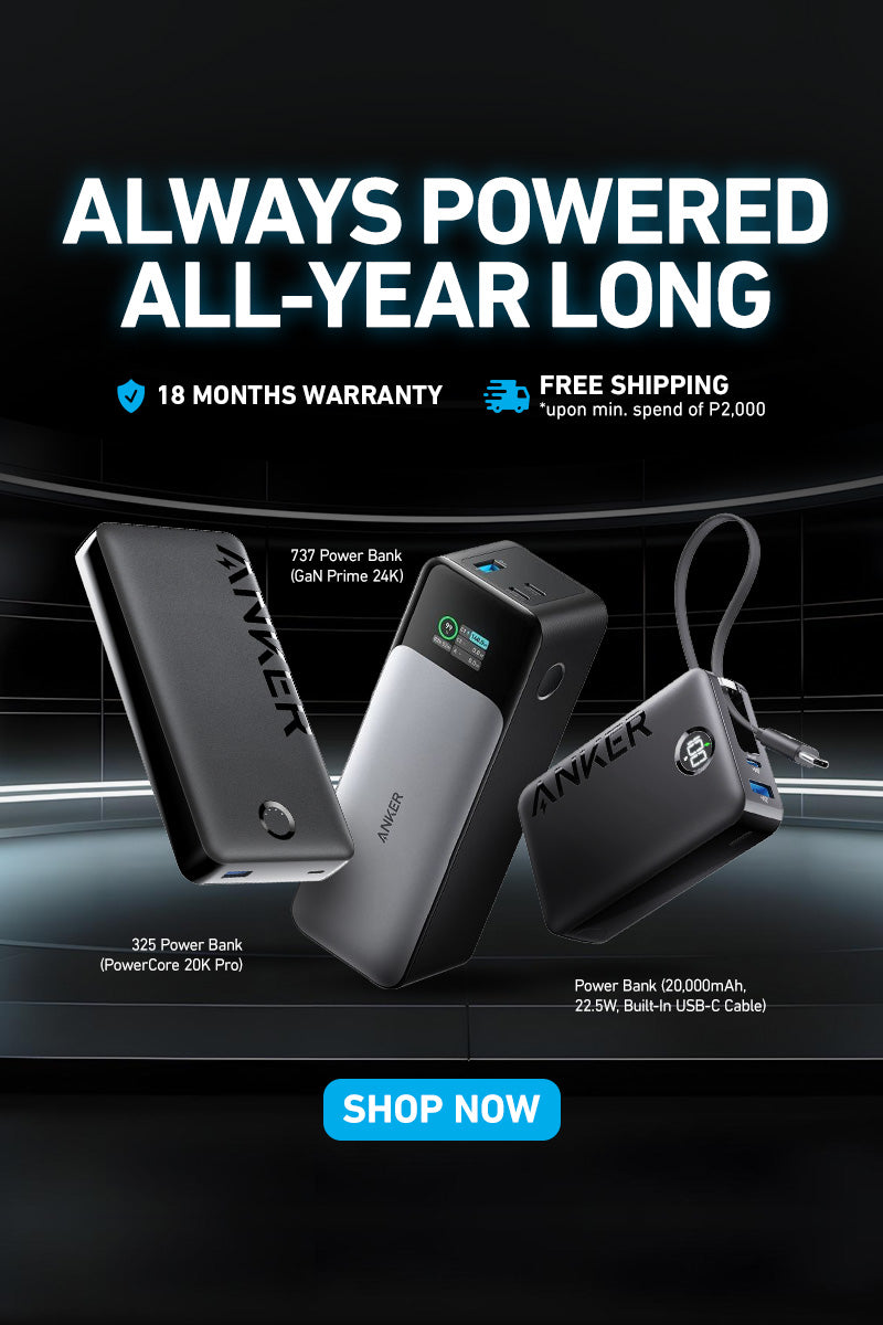 Buy Power banks, Chargers, and Cables | Anker Philippines