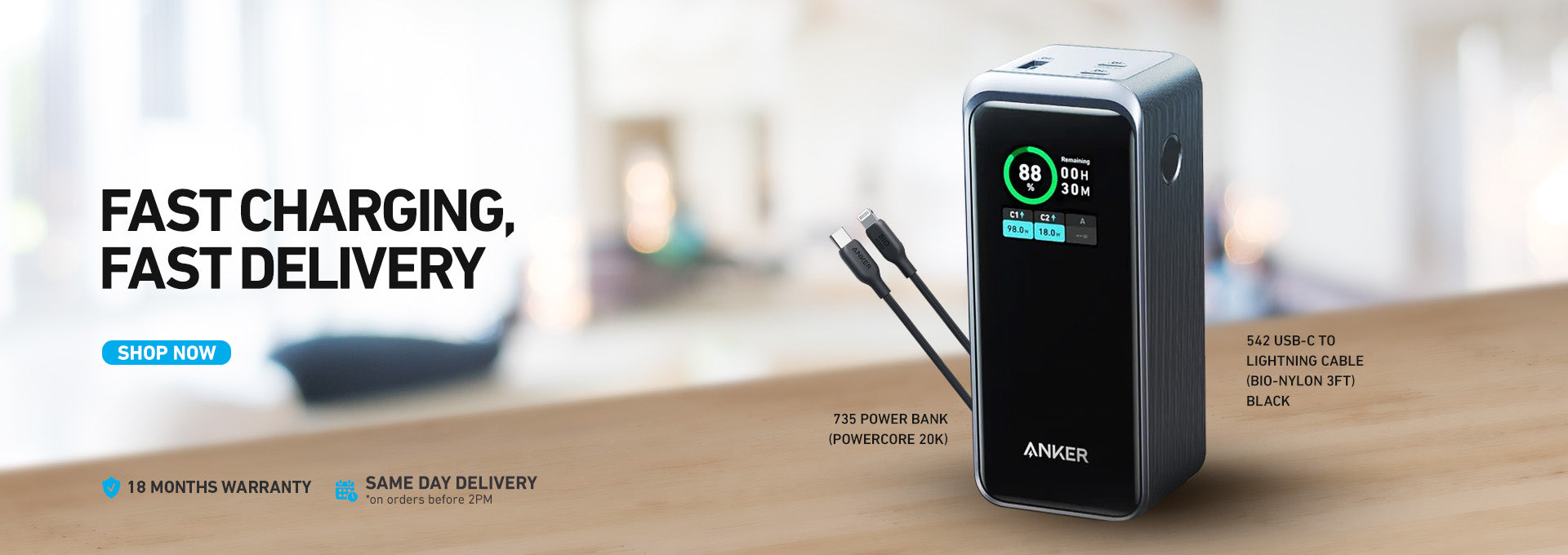 Buy Power banks, Chargers, and Cables | Anker Philippines