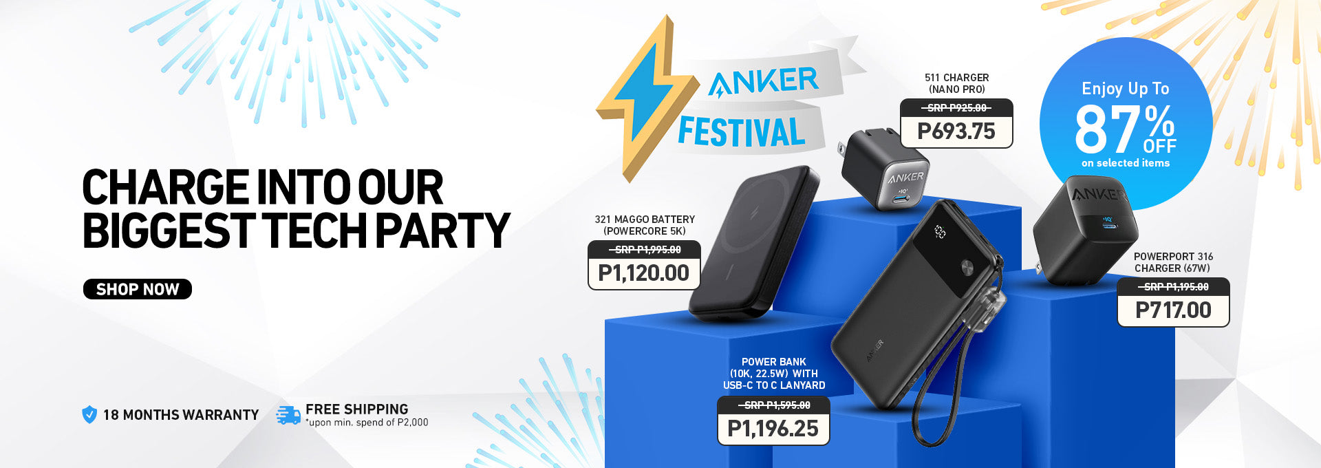 Buy Power Banks, Chargers, and Cables | Anker Philippines