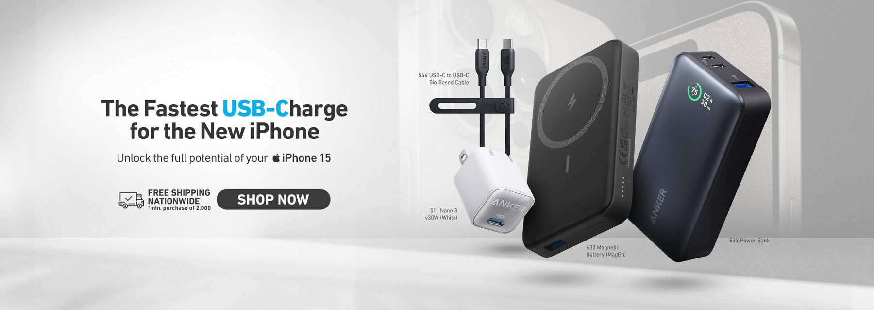 Buy Power banks, Chargers, and Cables | Anker Philippines