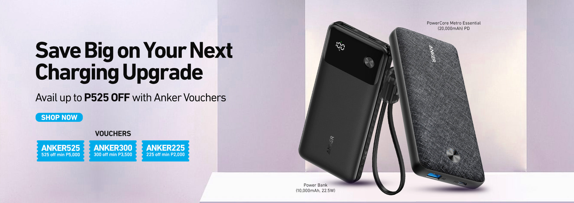 Buy Power Banks, Chargers, and Cables | Anker Philippines