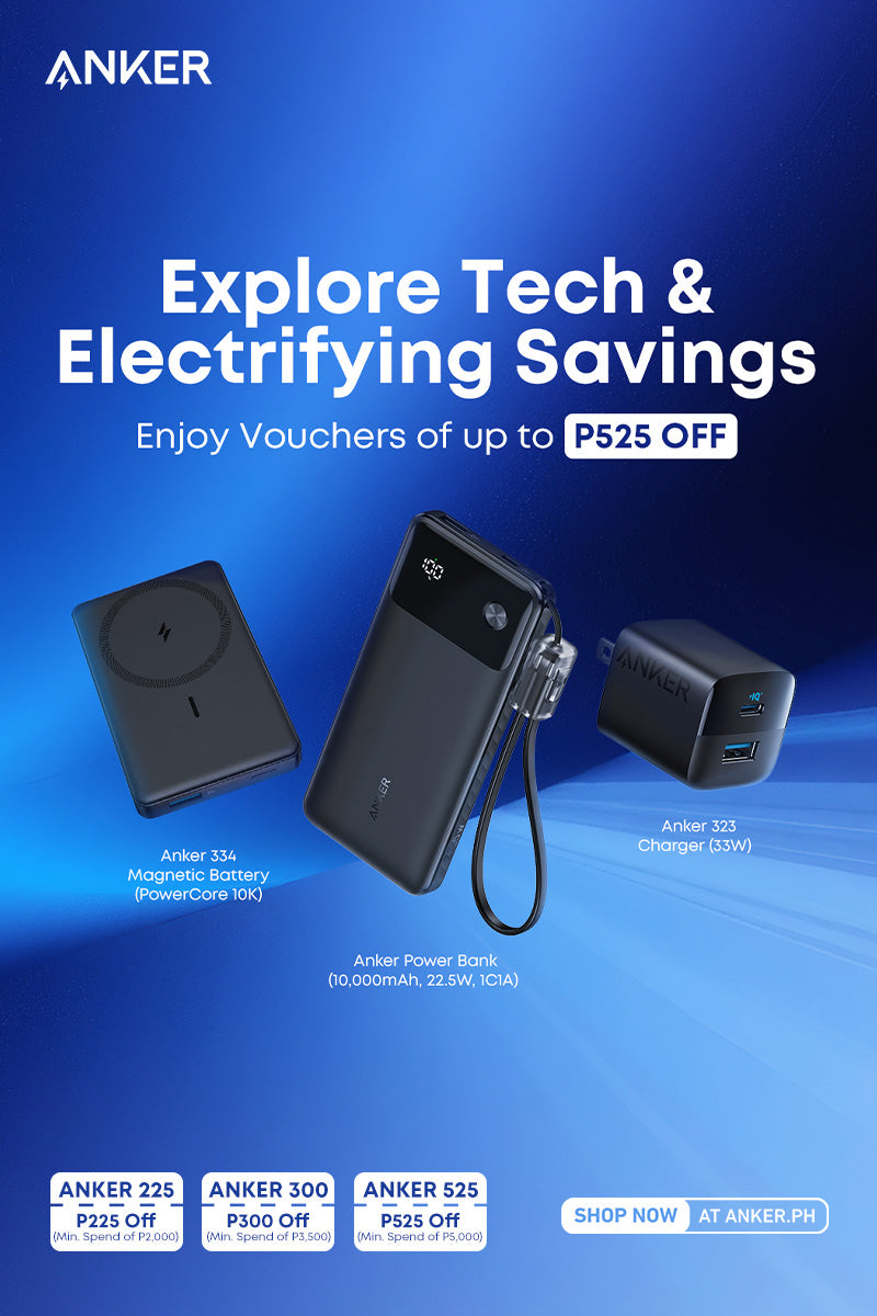 Buy Power Banks, Chargers, and Cables | Anker Philippines