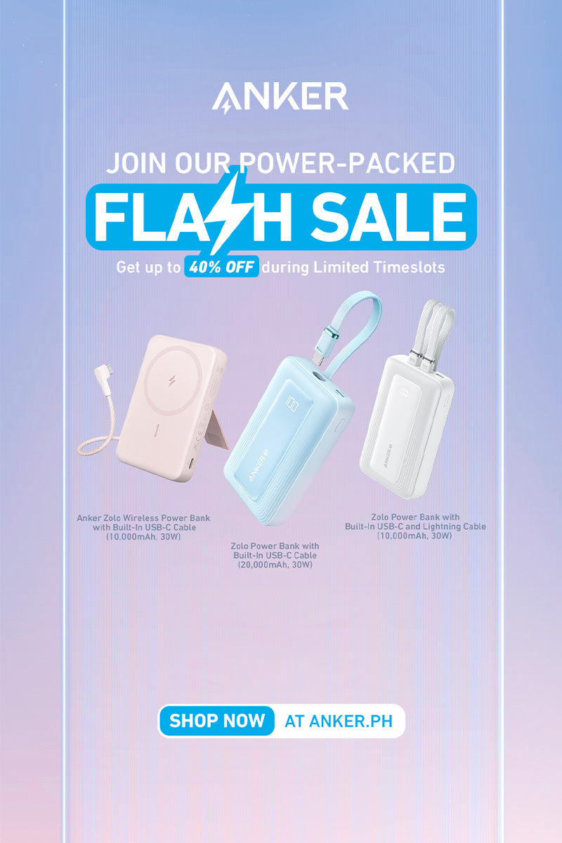 Buy Power Banks, Chargers, and Cables | Anker Philippines