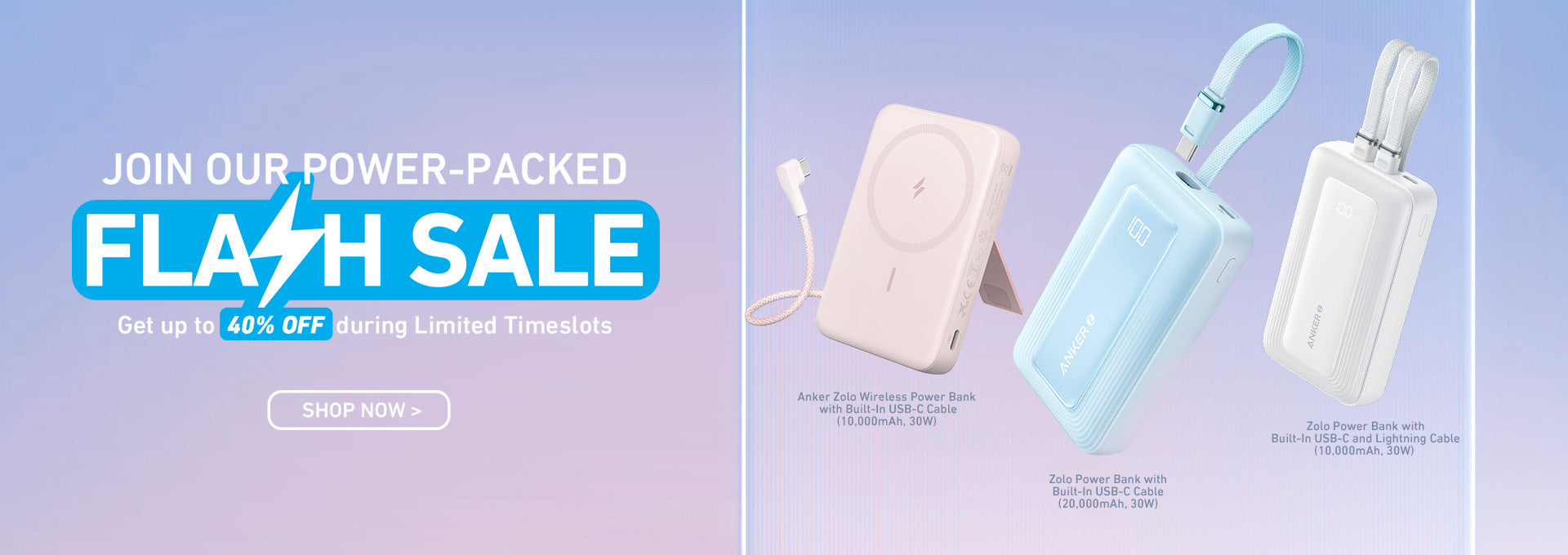 Buy Power Banks, Chargers, and Cables | Anker Philippines